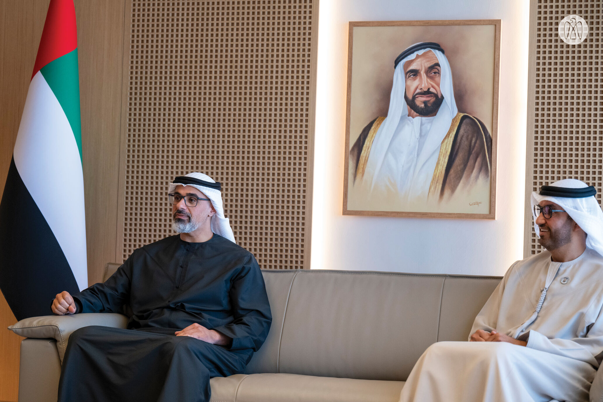 Khaled bin Mohamed bin Zayed meets board members of XRG
