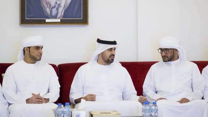 Theyab Bin Mohamed Bin Zayed Offers Condolences On The Passing Of Sabha