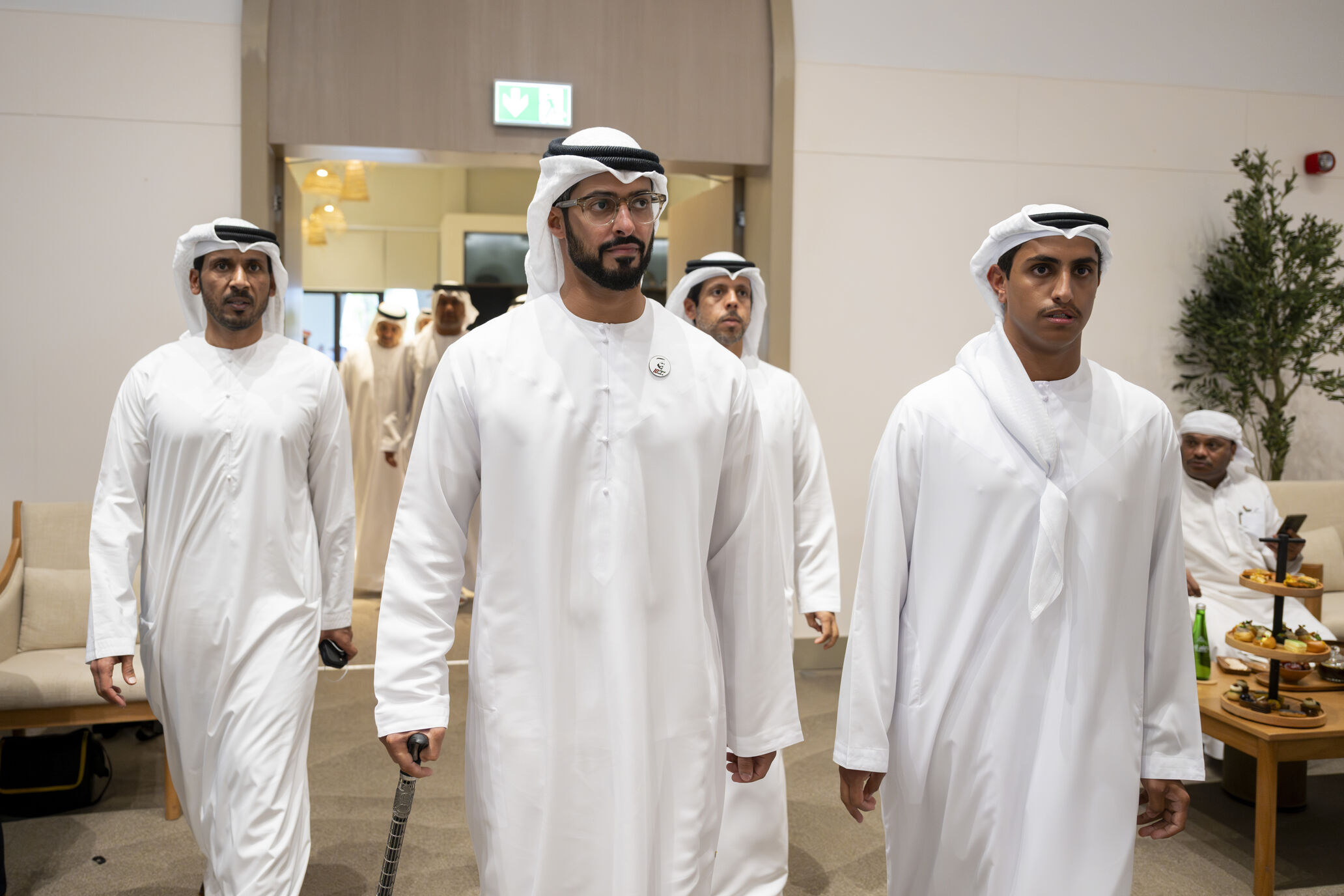 Zayed bin Hamdan bin Zayed attends Thani bin Mohamed bin Jibarah ...