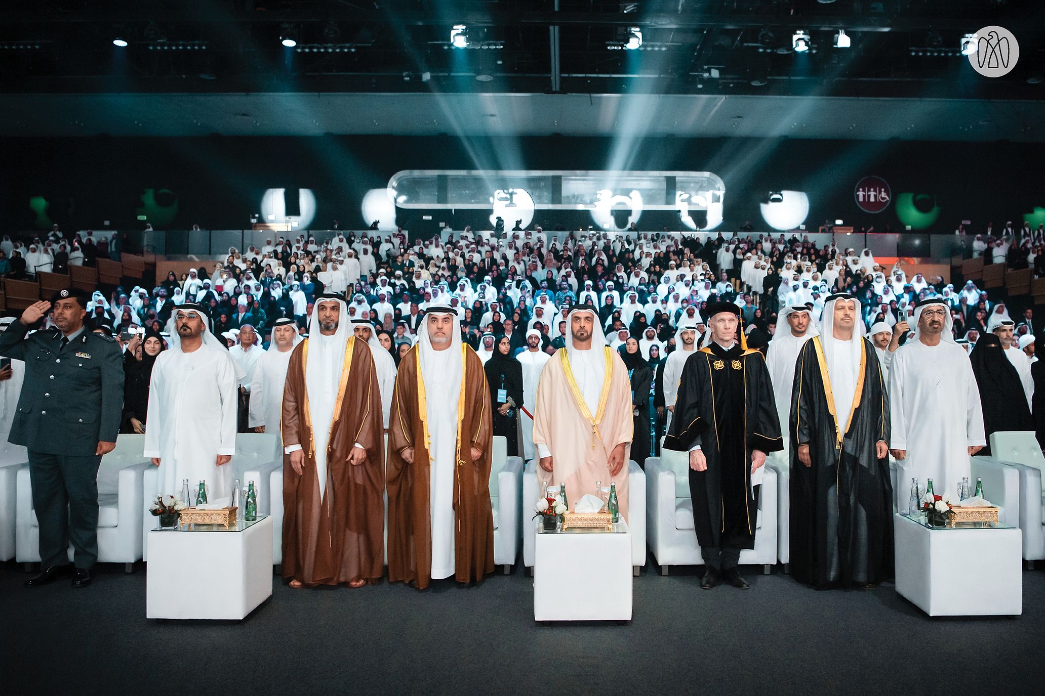 Under the patronage of Mohamed bin Zayed and in the presence of Saif ...