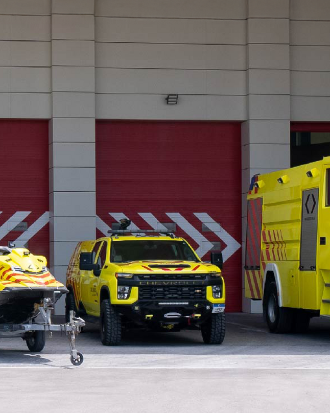 Abu Dhabi Civil Defence Authority receives five international ...