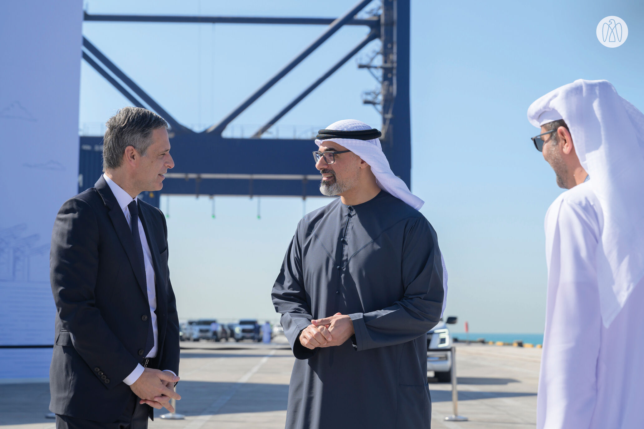 Khaled bin Mohamed bin Zayed Inaugurates CMA Terminals Khalifa Port