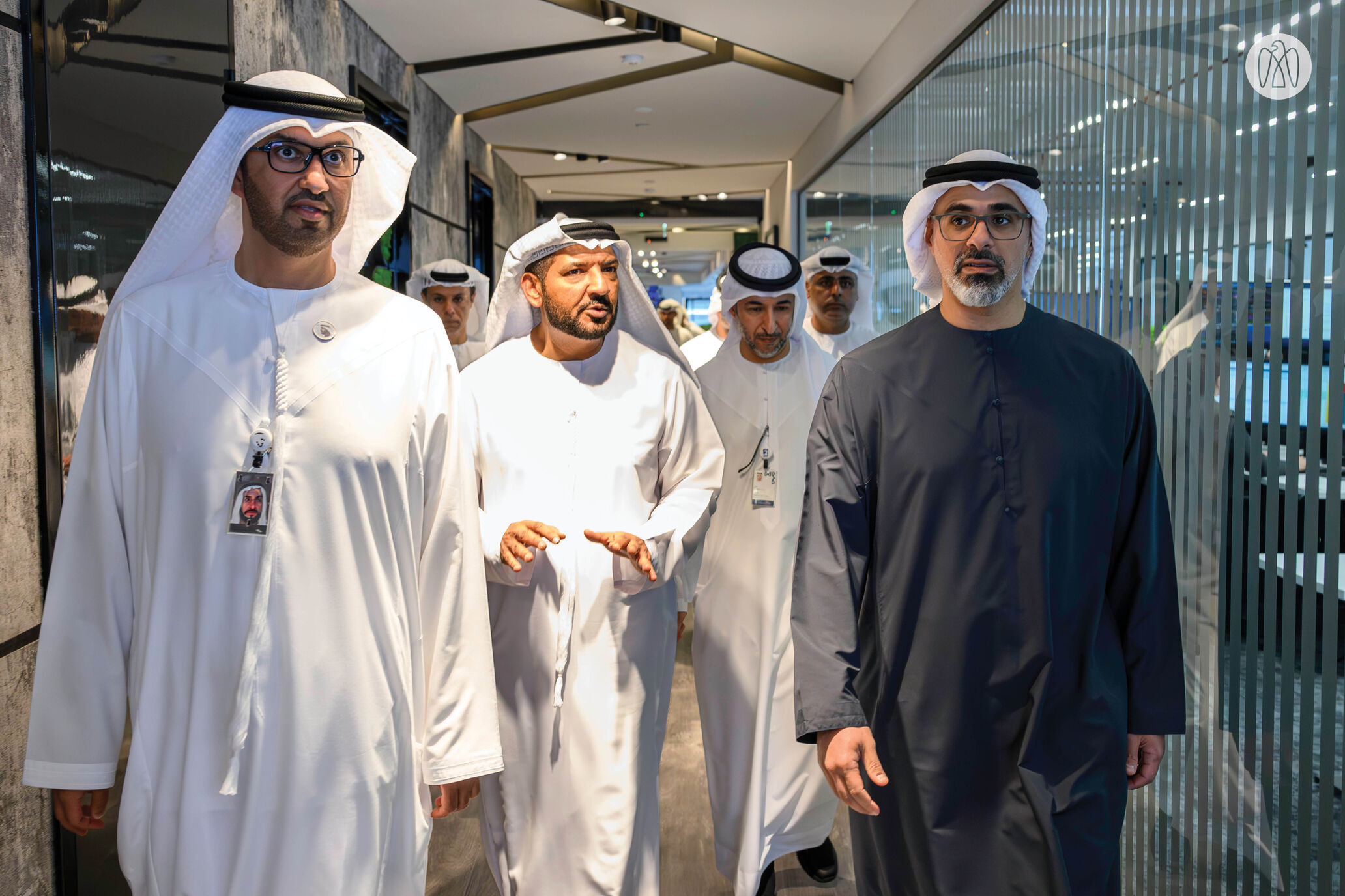 Khaled bin Mohamed bin Zayed visits ADNOC’s trading office and meets ...