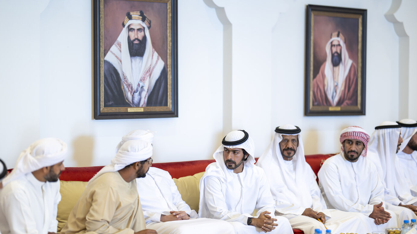 Khalifa bin Tahnoon bin Mohammed and Zayed bin Tahnoon bin Mohammed ...