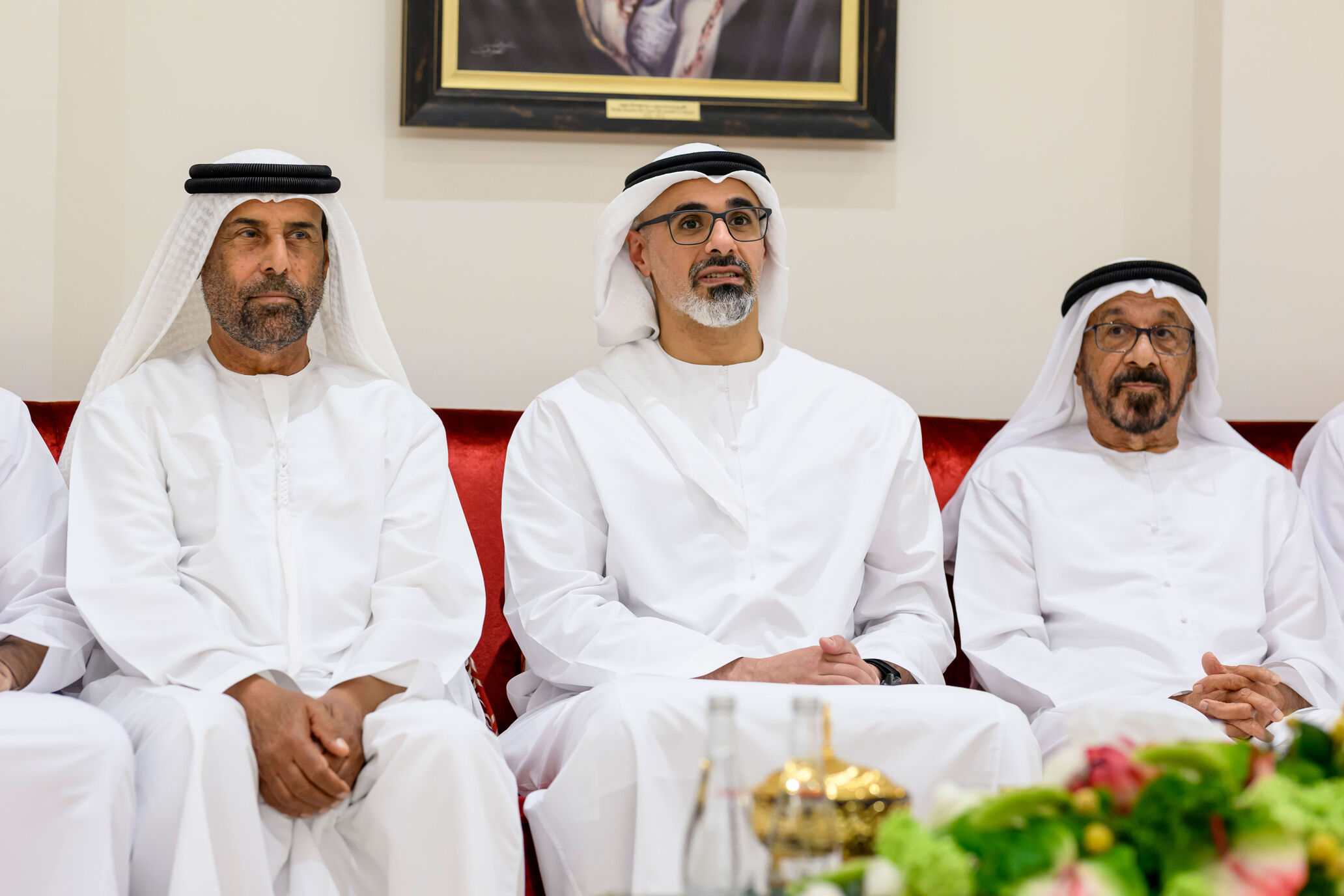 Crown Prince of Abu Dhabi attends Al Kaabi and Al Ketbi weddings