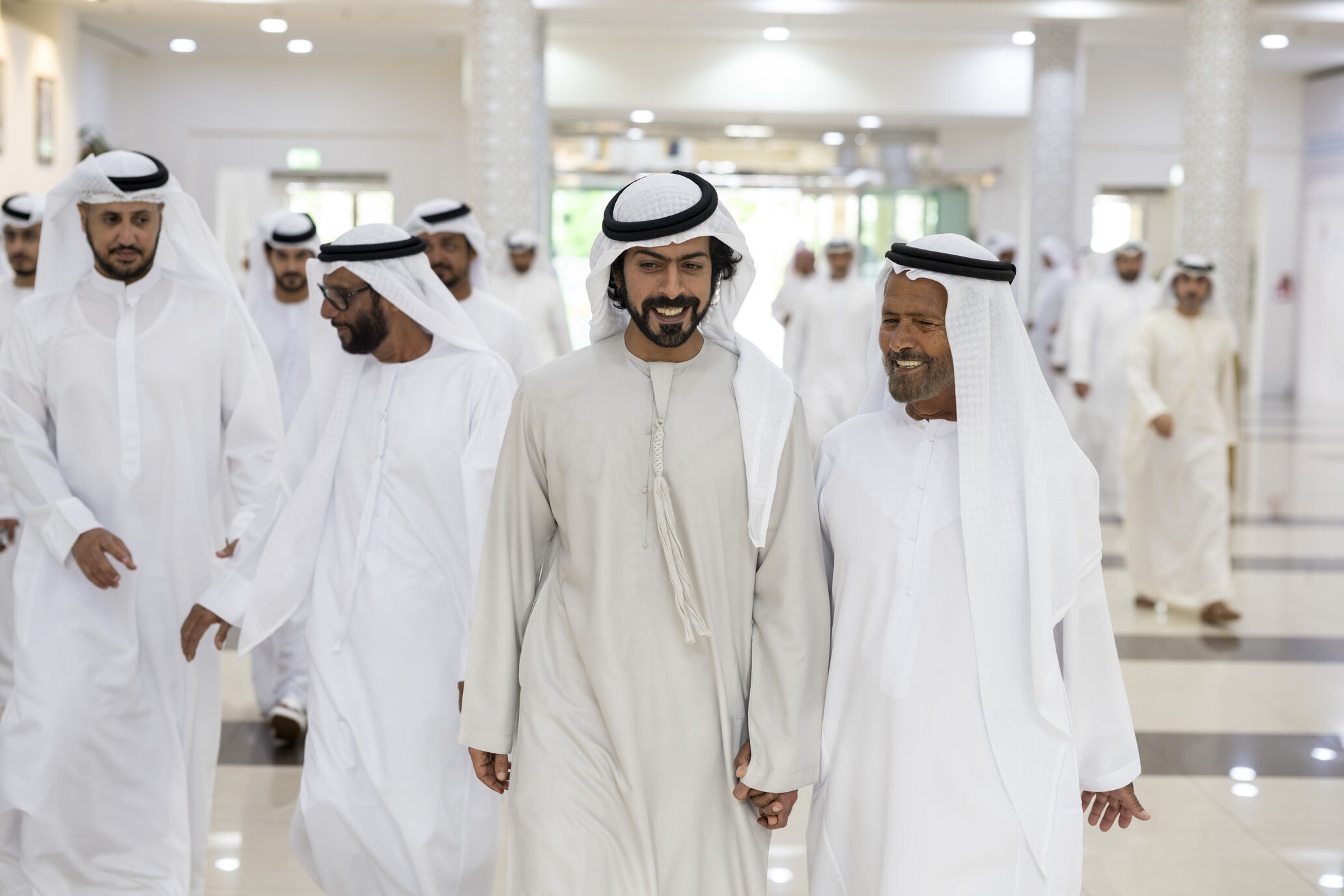Khalifa bin Tahnoon bin Mohammed attends Humaid Rashed Al Shamsi ...