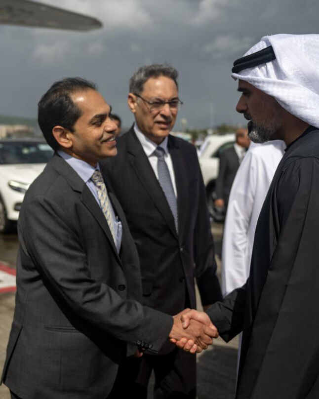 Khaled bin Mohamed bin Zayed attends wedding of Crown Prince Al Hussein ...