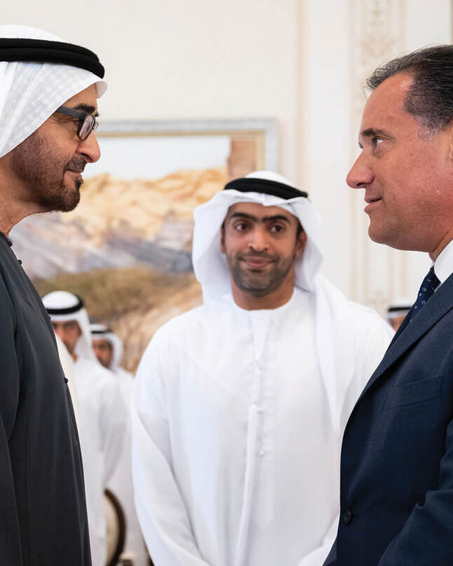 In his capacity as Ruler of Abu Dhabi Mohamed bin Zayed issues a decree ...