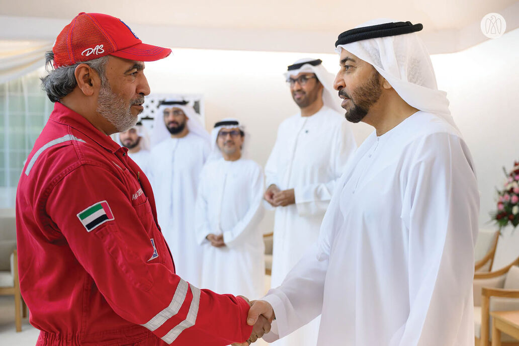 Hamdan bin Zayed visits Das Island and lays cornerstone of a new ...