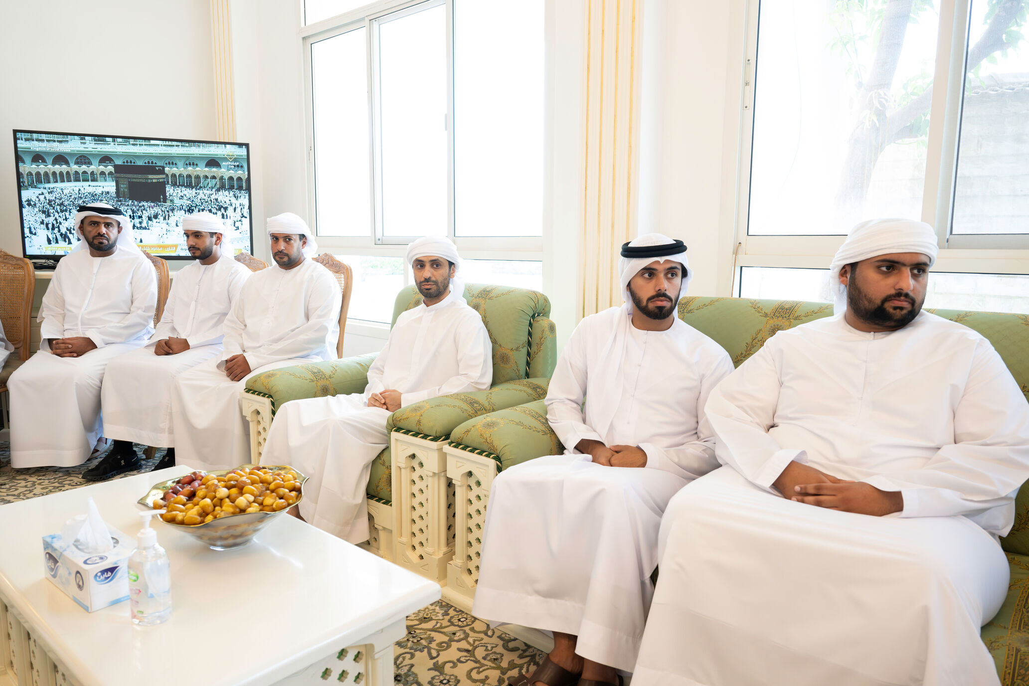 Khaled bin Mohamed bin Zayed offers condolences on the passing of Shamma Ahmed Eissa Al Hameli