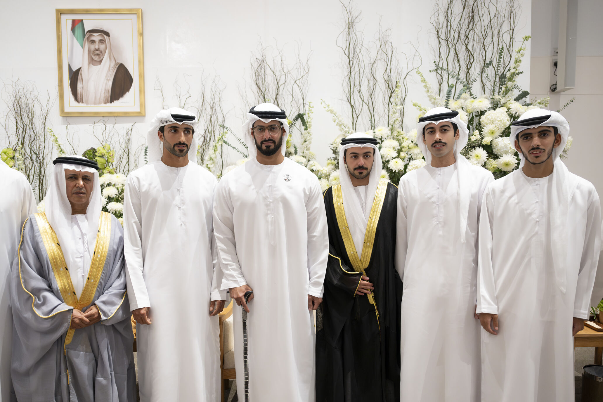 Zayed bin Hamdan bin Zayed attends Thani bin Mohamed bin Jibarah ...