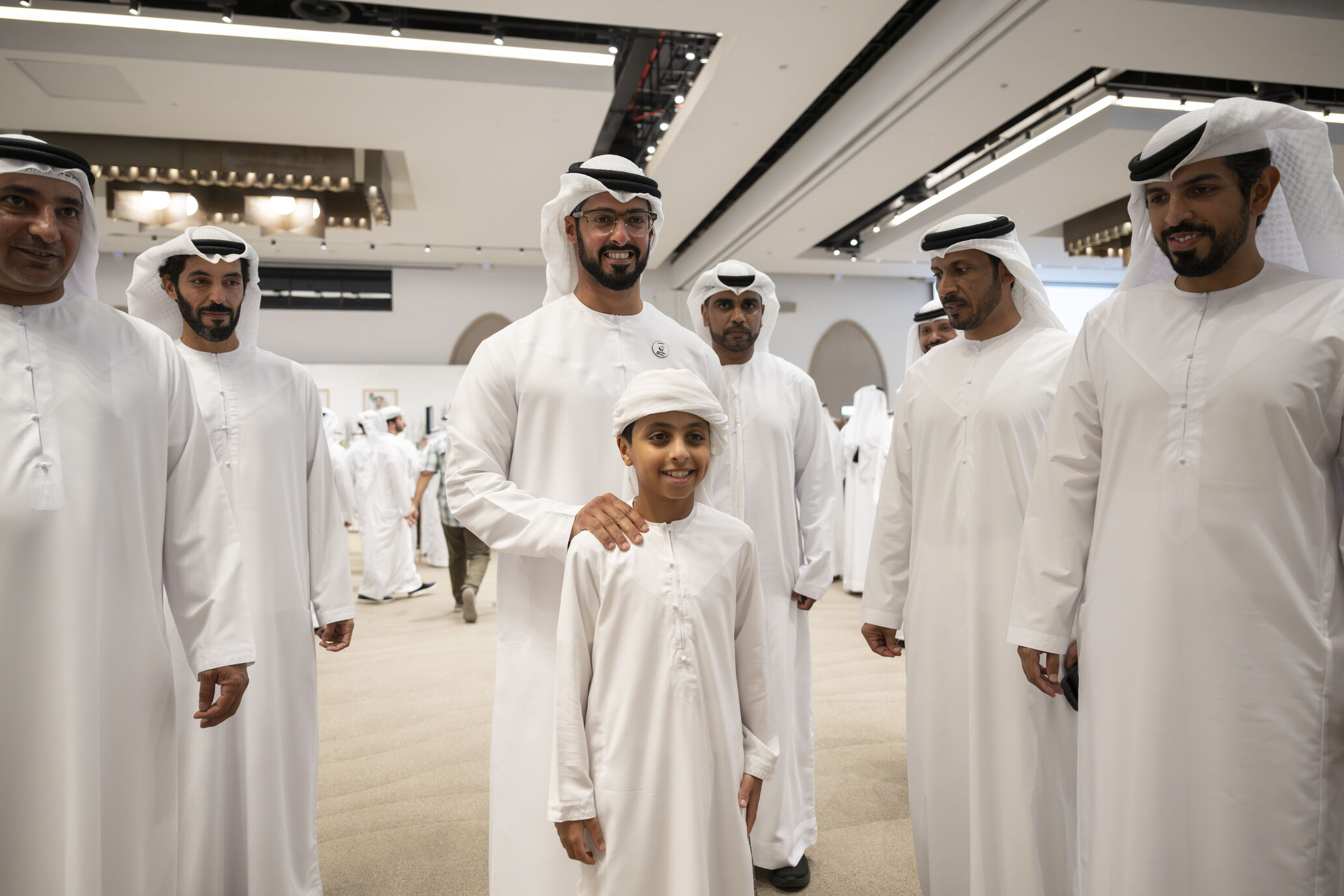 Zayed bin Hamdan bin Zayed attends Thani bin Mohamed bin Jibarah ...