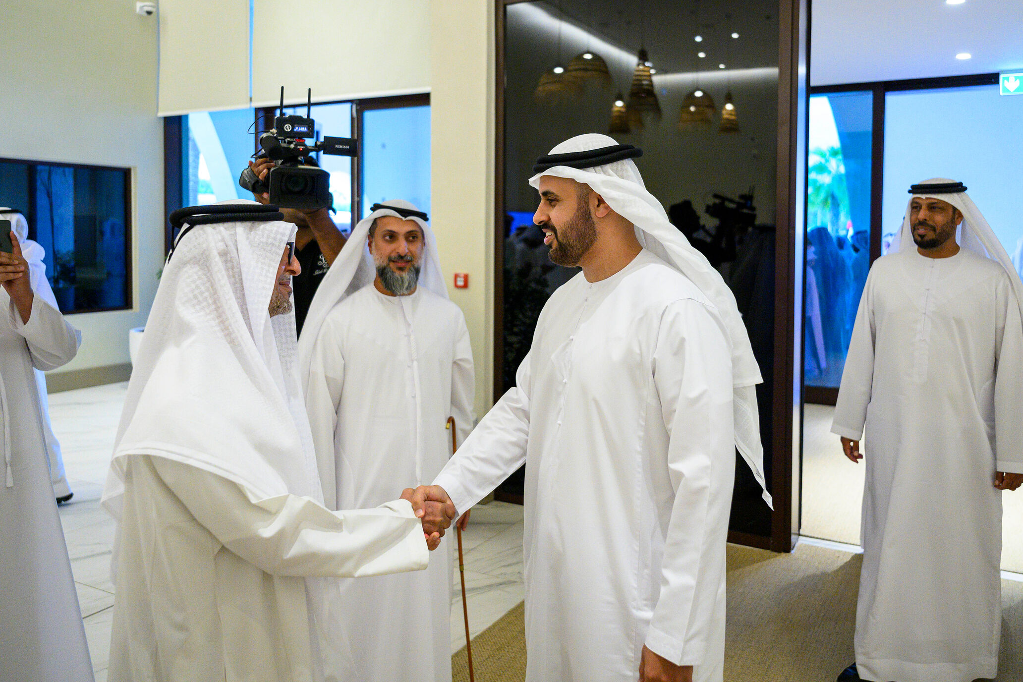Theyab bin Mohamed bin Zayed attends Al Mazrouei and Al Qemzi weddings