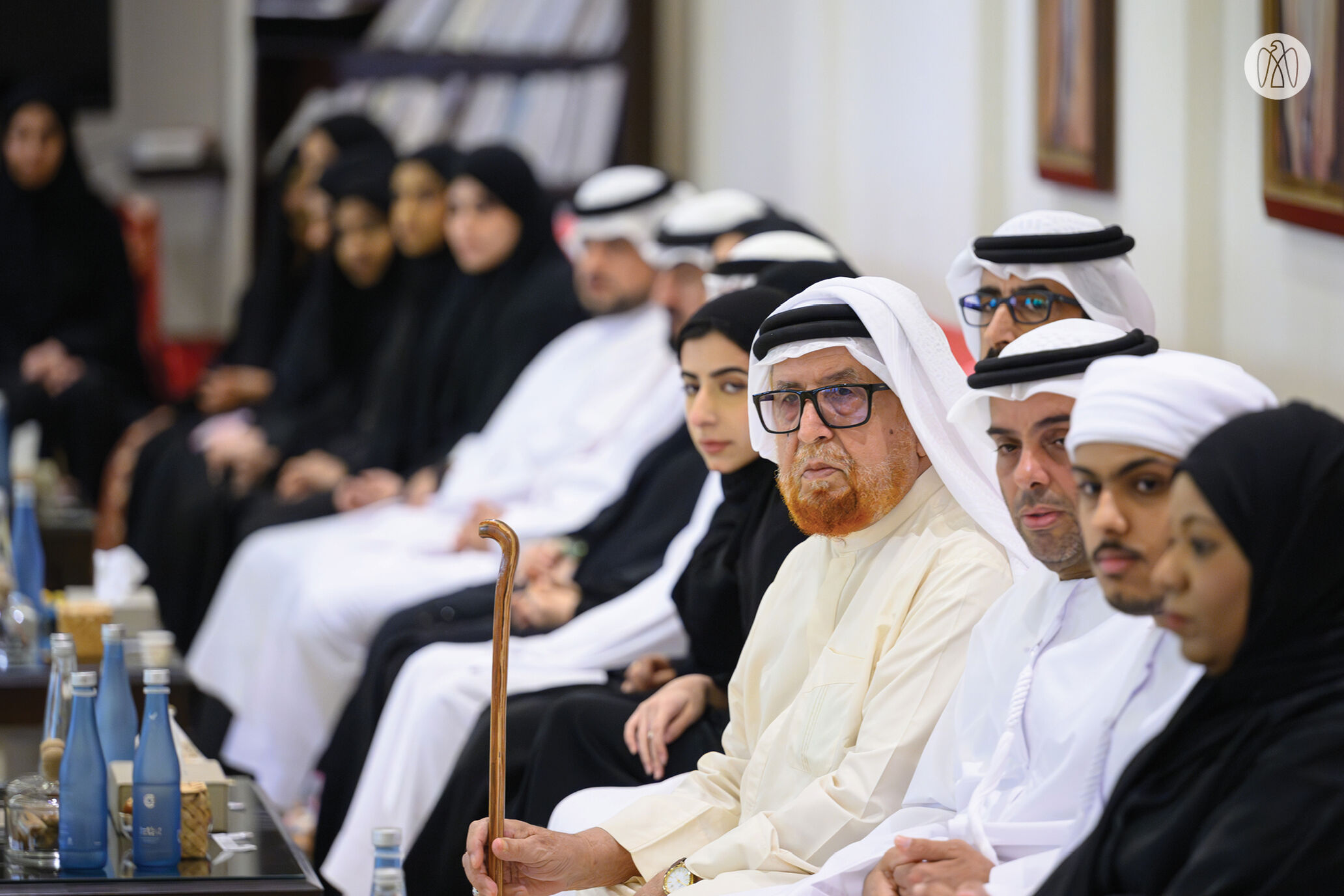 Hamdan bin Zayed receives top-achieving high school students from Al ...