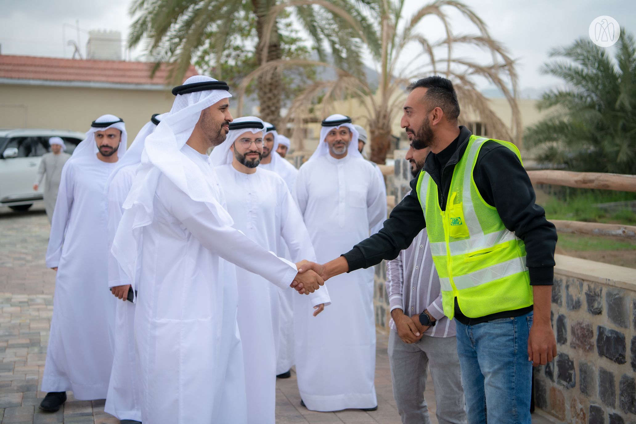 Theyab bin Mohamed bin Zayed visits Qidfa Development in Fujairah