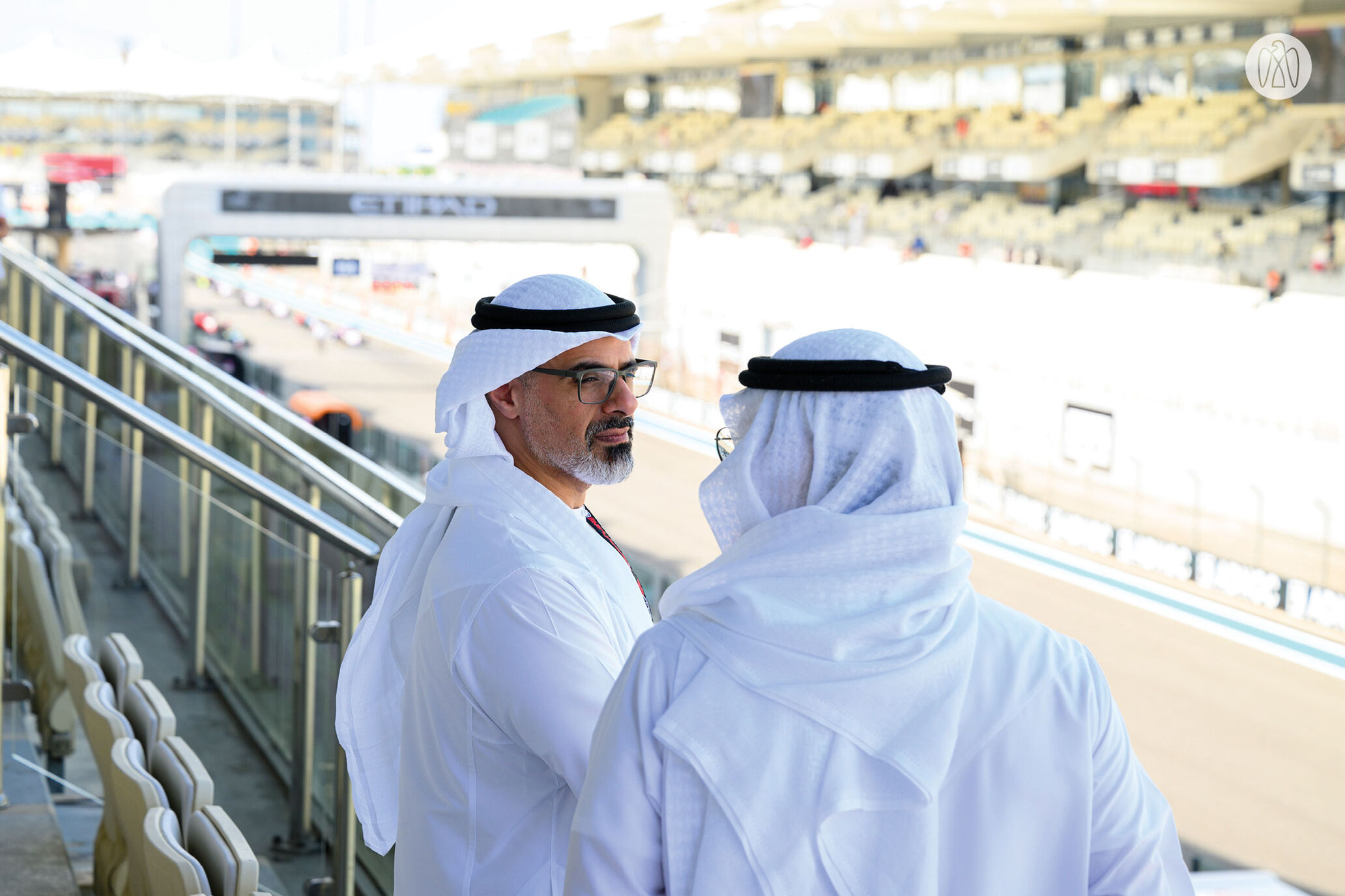 Khaled bin Mohamed bin Zayed attends activations at 15th Formula 1 ...