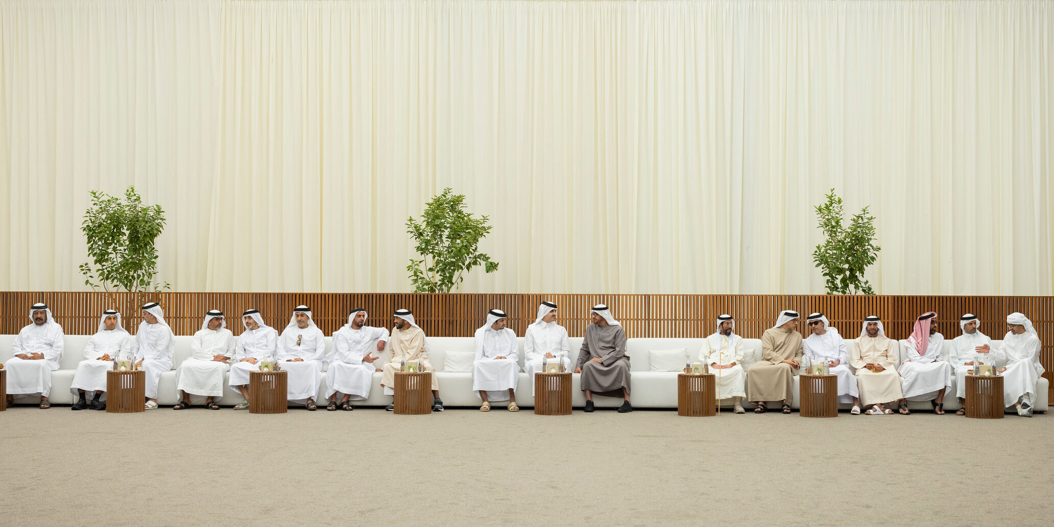 Uae President Continues To Receive Condolences On Passing Of Saeed Bin