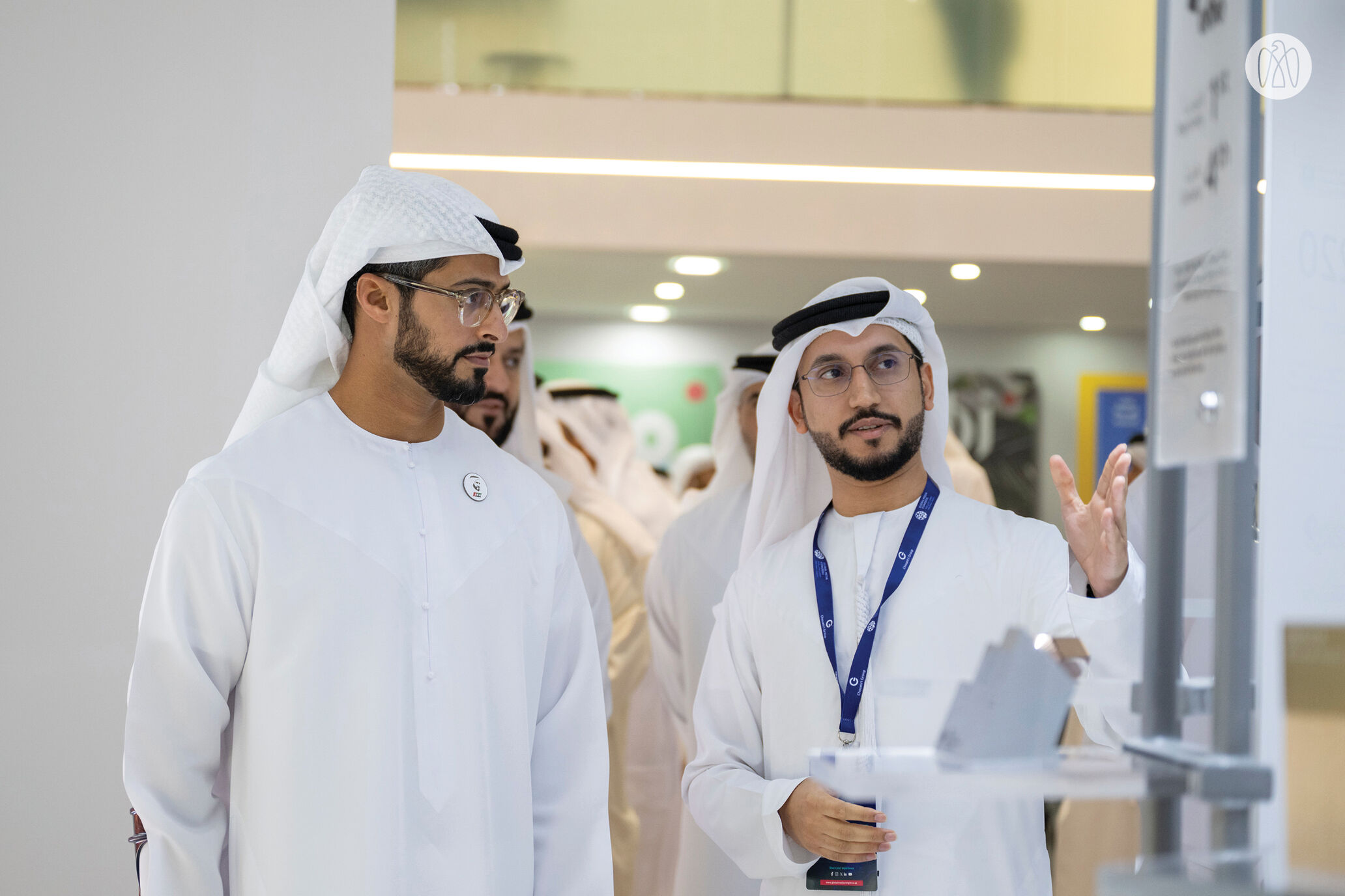 Zayed bin Hamdan bin Zayed visits 2nd Global Media Congress