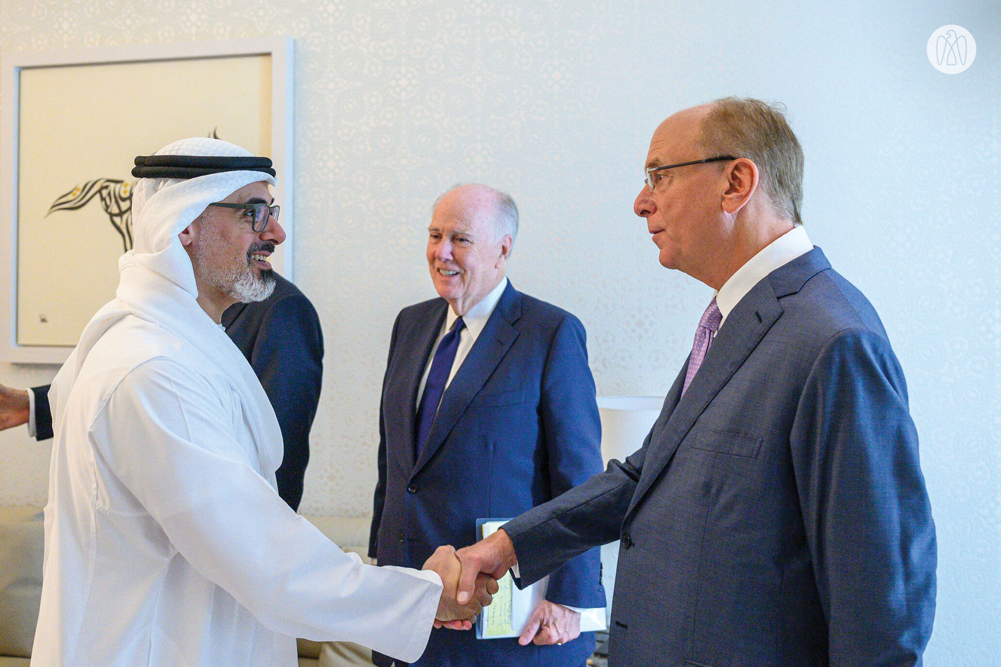 Khaled bin Mohamed bin Zayed meets CEO of asset management company ...