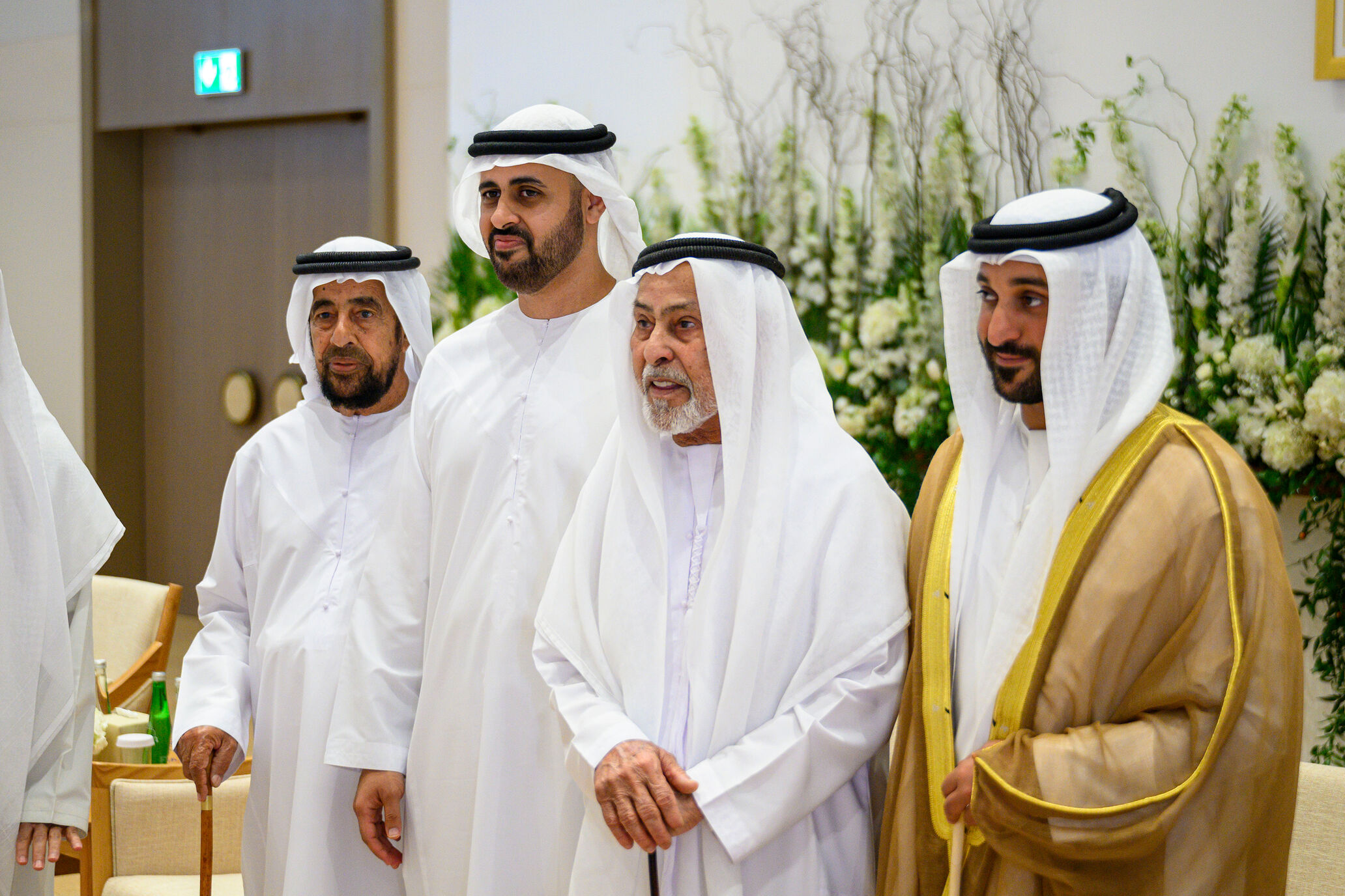 Theyab Bin Mohamed Bin Zayed Attends Al Mazrouei And Al Qemzi Weddings