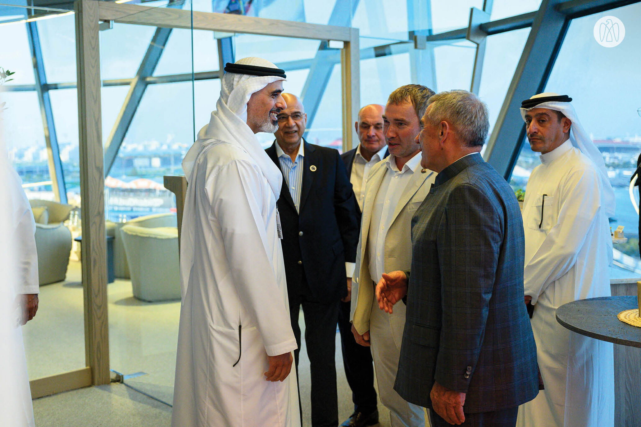 Khaled bin Mohamed bin Zayed attends final day of 15th Formula 1 Etihad ...