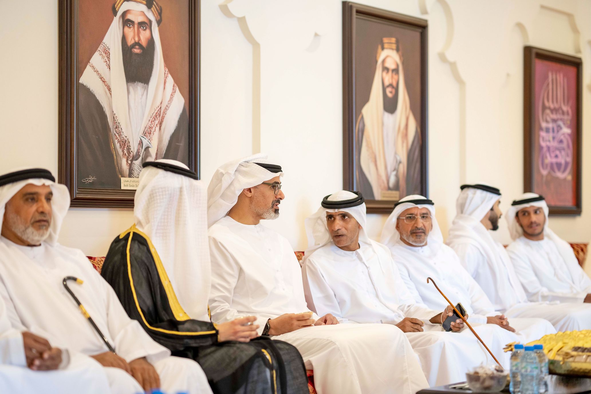 Crown Prince of Abu Dhabi attends wedding of Khalfan Mohammed Saeed Al ...