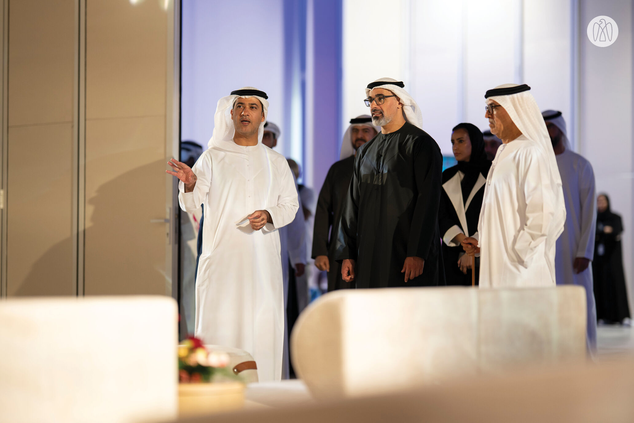 Khaled bin Mohamed bin Zayed visits Nabdh Al Falah community hub and ...