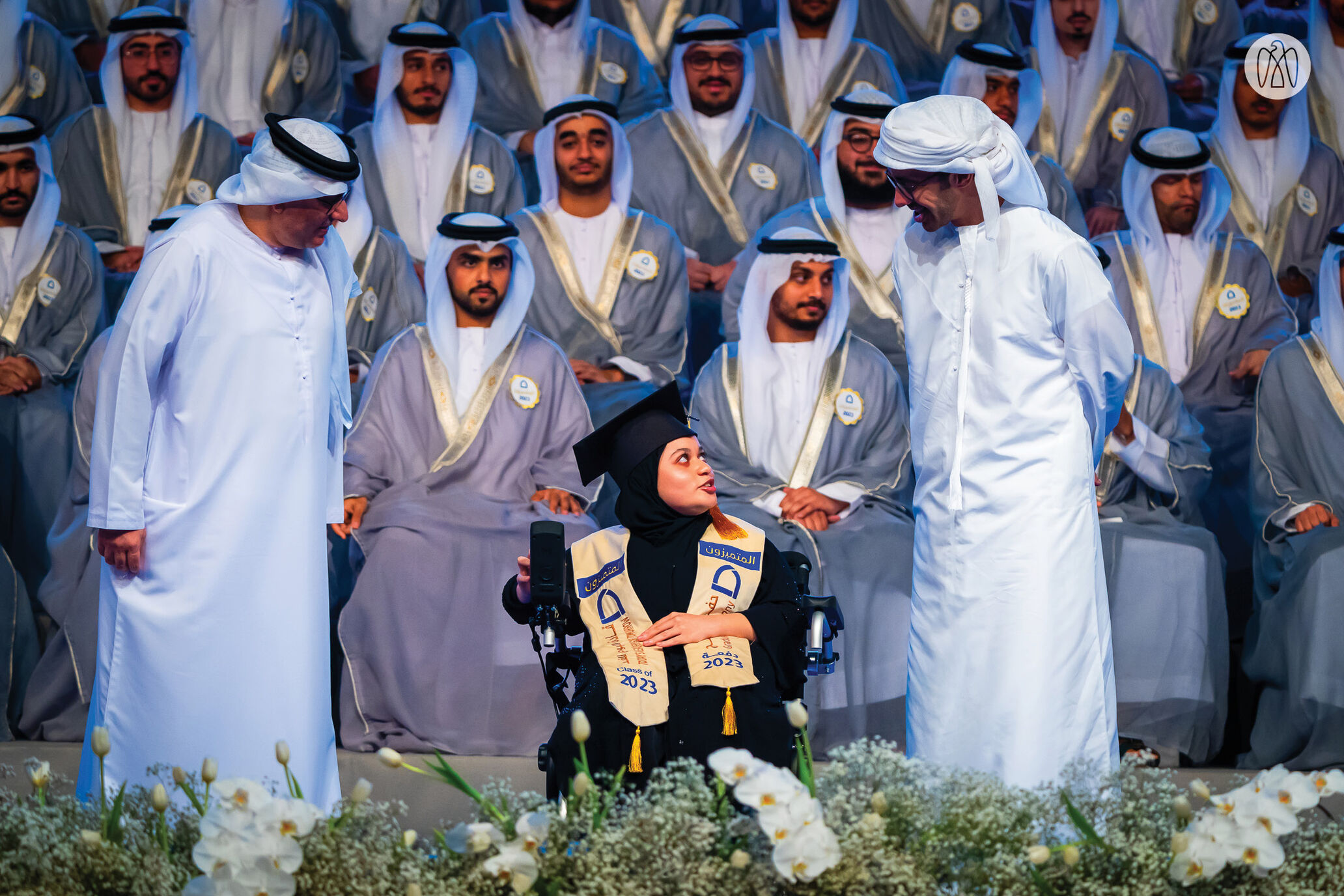 Abdullah bin Zayed attends graduation of distinction students at Higher ...