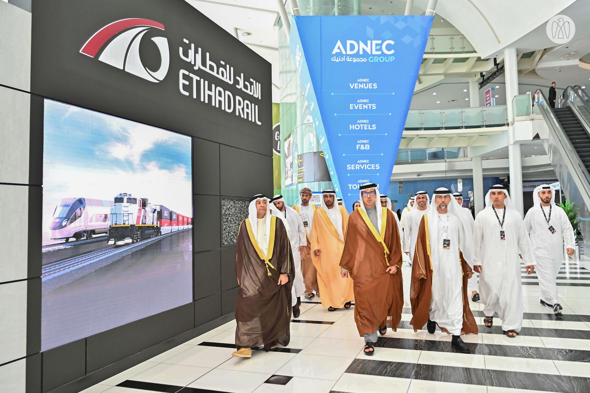 Mansour bin Zayed attends opening of Middle East Rail 2023