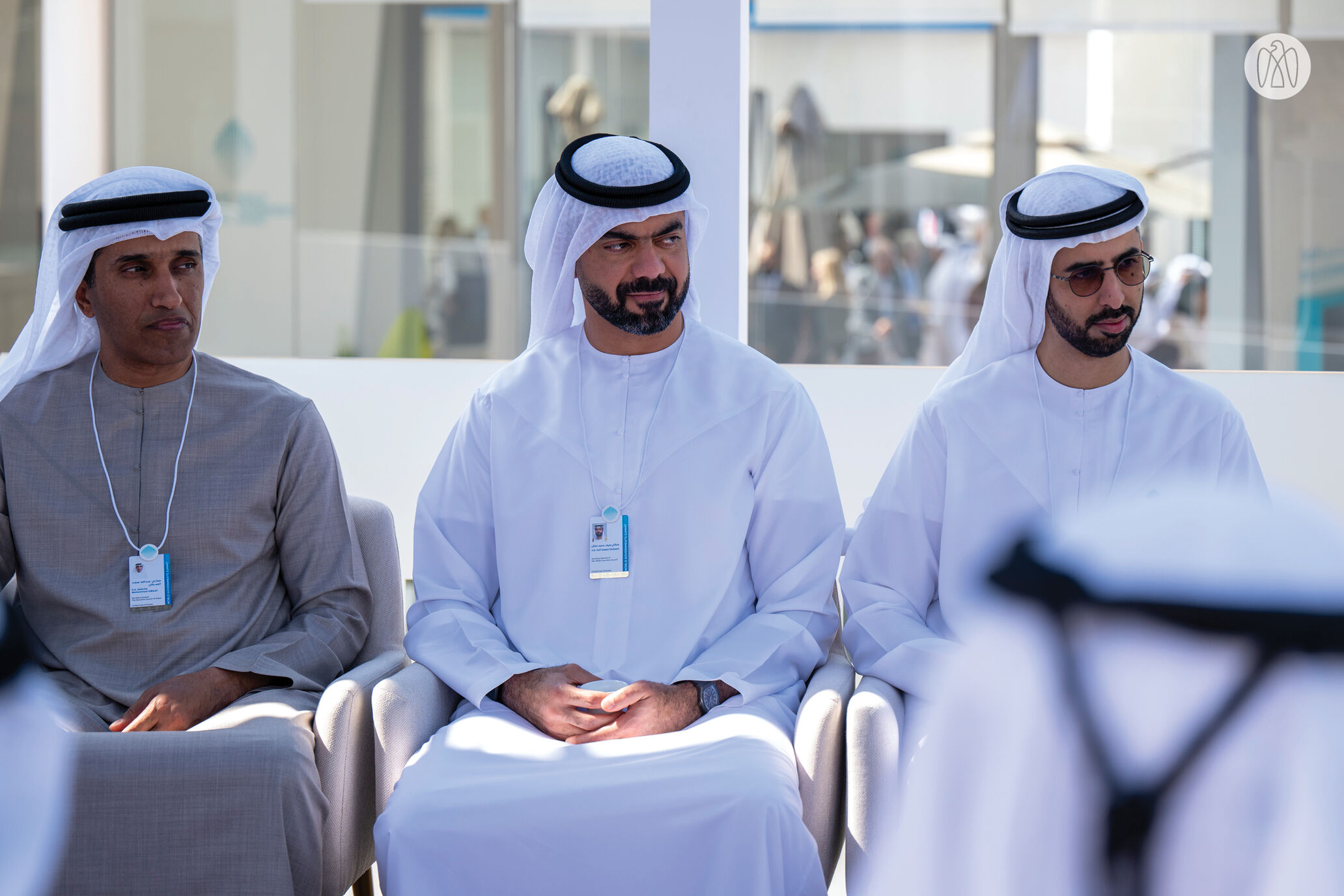 Khaled bin Mohamed bin Zayed and Hamdan bin Mohammed bin Rashid attend ...