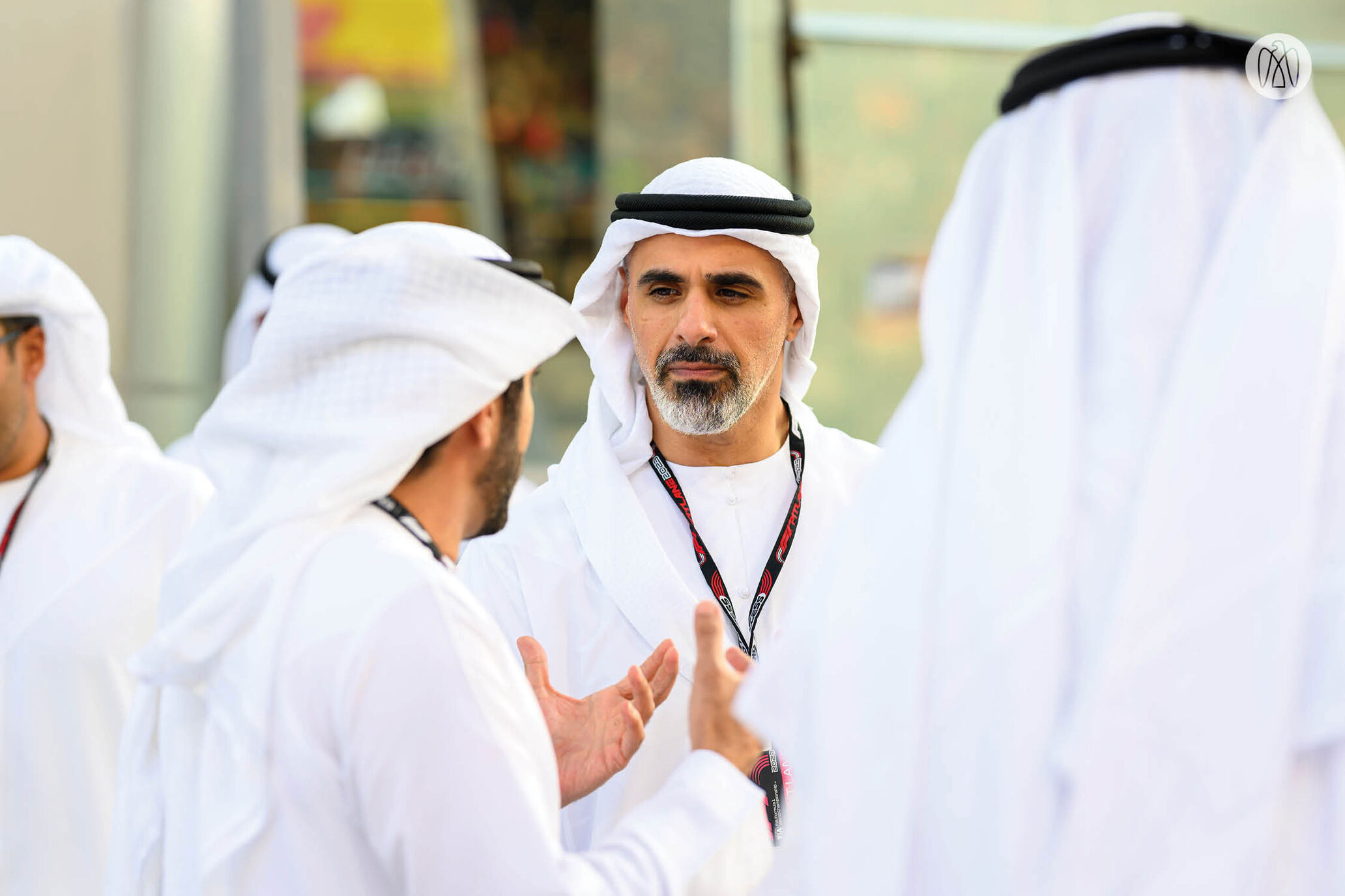 Khaled bin Mohamed bin Zayed attends final day of 15th Formula 1 Etihad ...