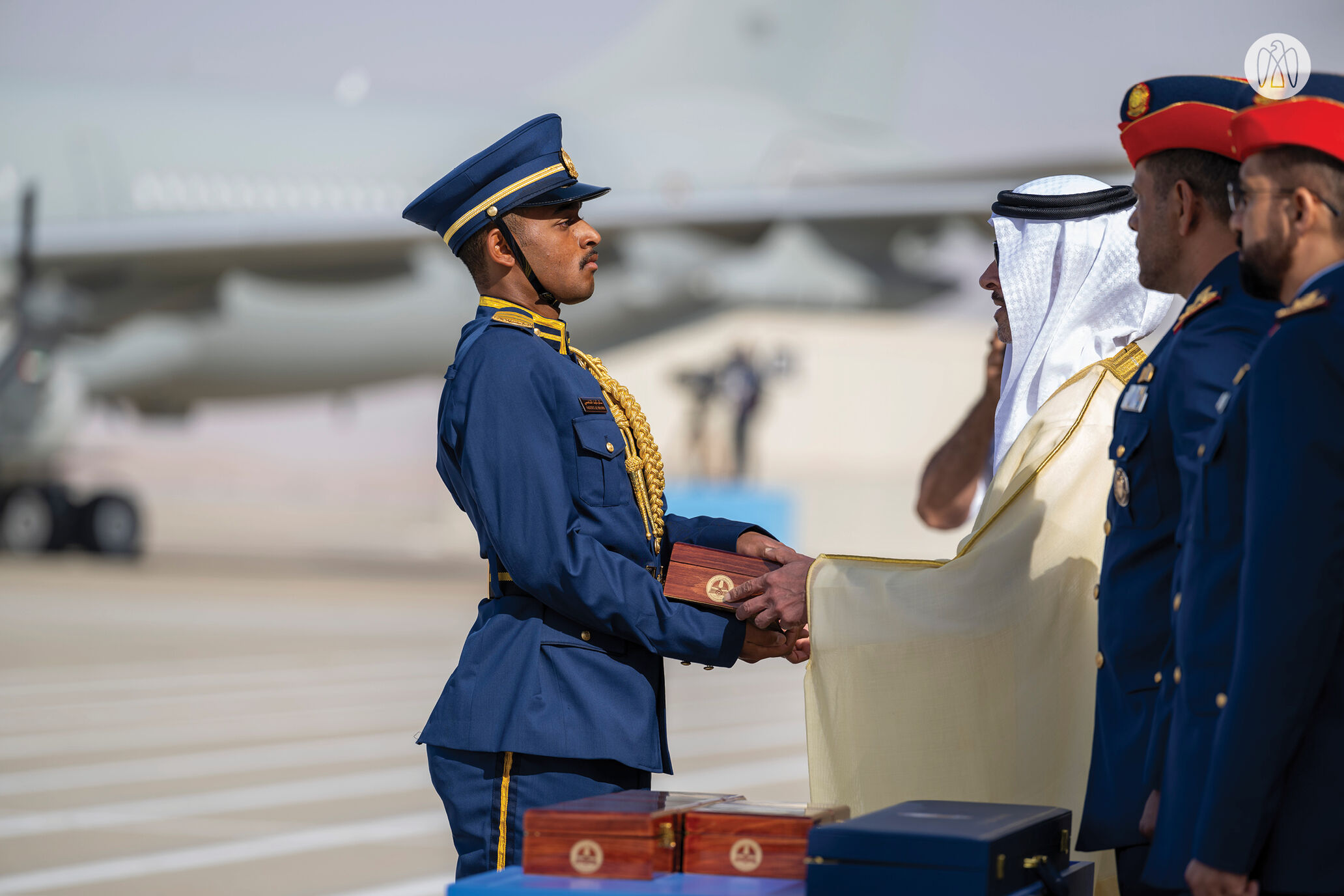 Hazza bin Zayed attends graduation ceremony at Khalifa bin Zayed Air ...