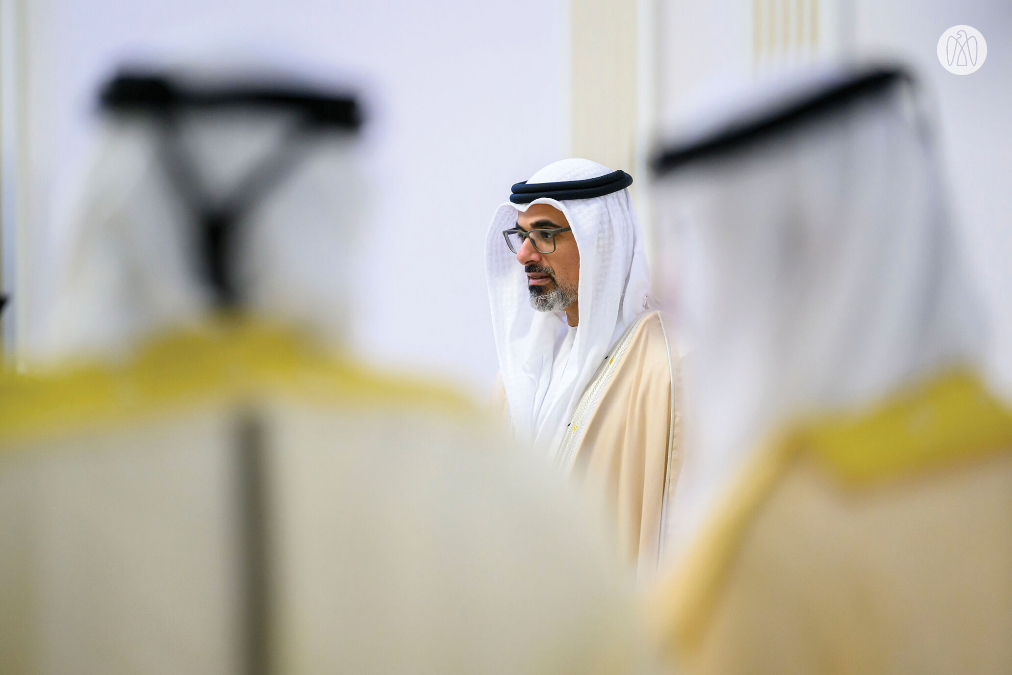 Khaled bin Mohamed, Hamdan bin Mohammed receive delegations attending Dubai Airshow 2023