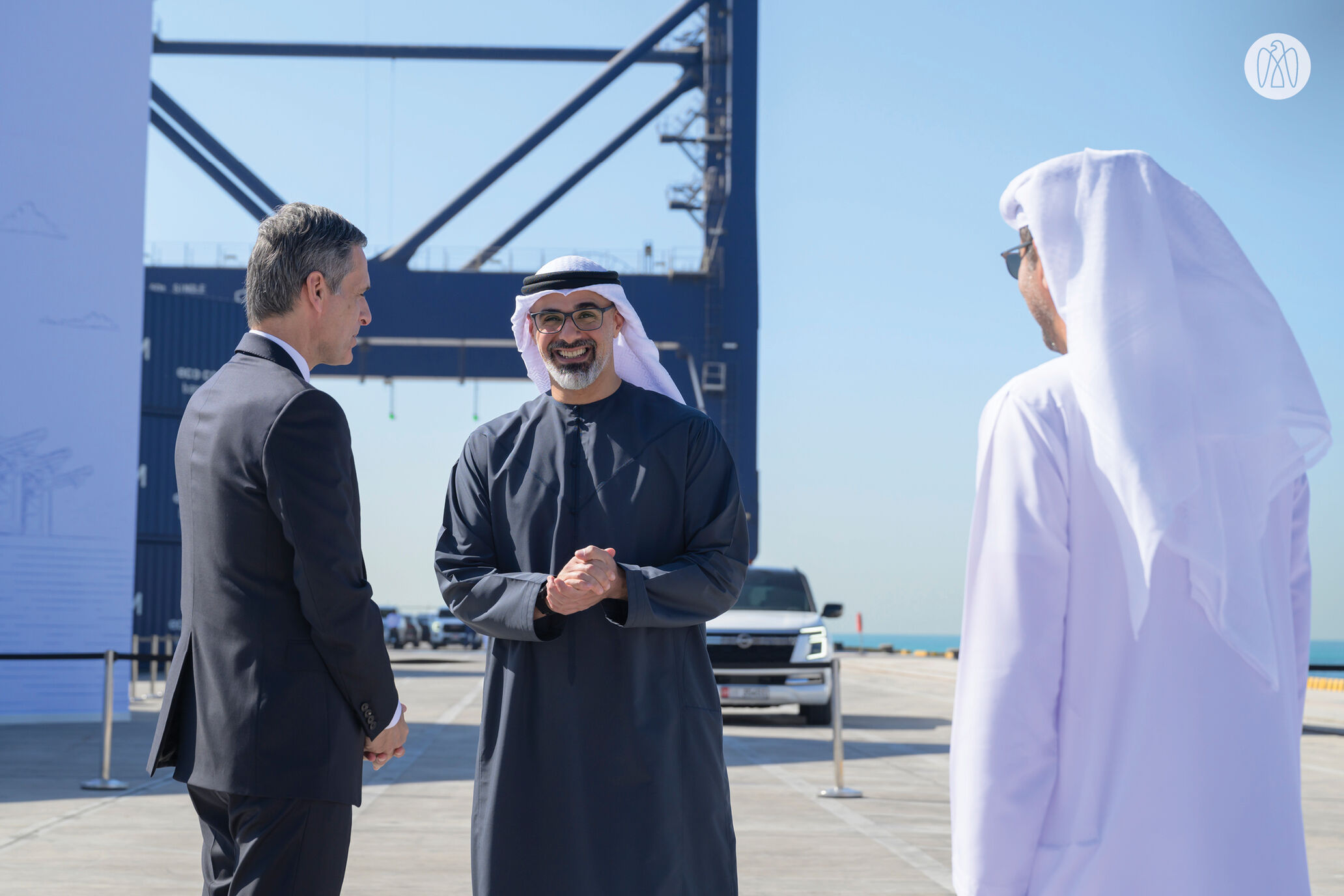 Khaled bin Mohamed bin Zayed Inaugurates CMA Terminals Khalifa Port