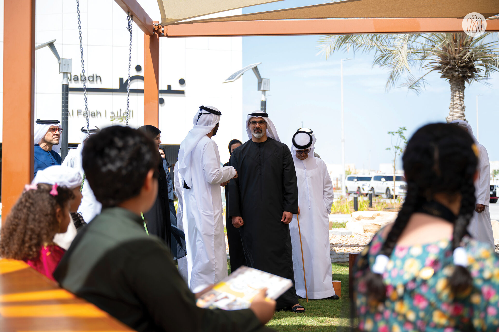 Khaled bin Mohamed bin Zayed visits Nabdh Al Falah community hub and ...