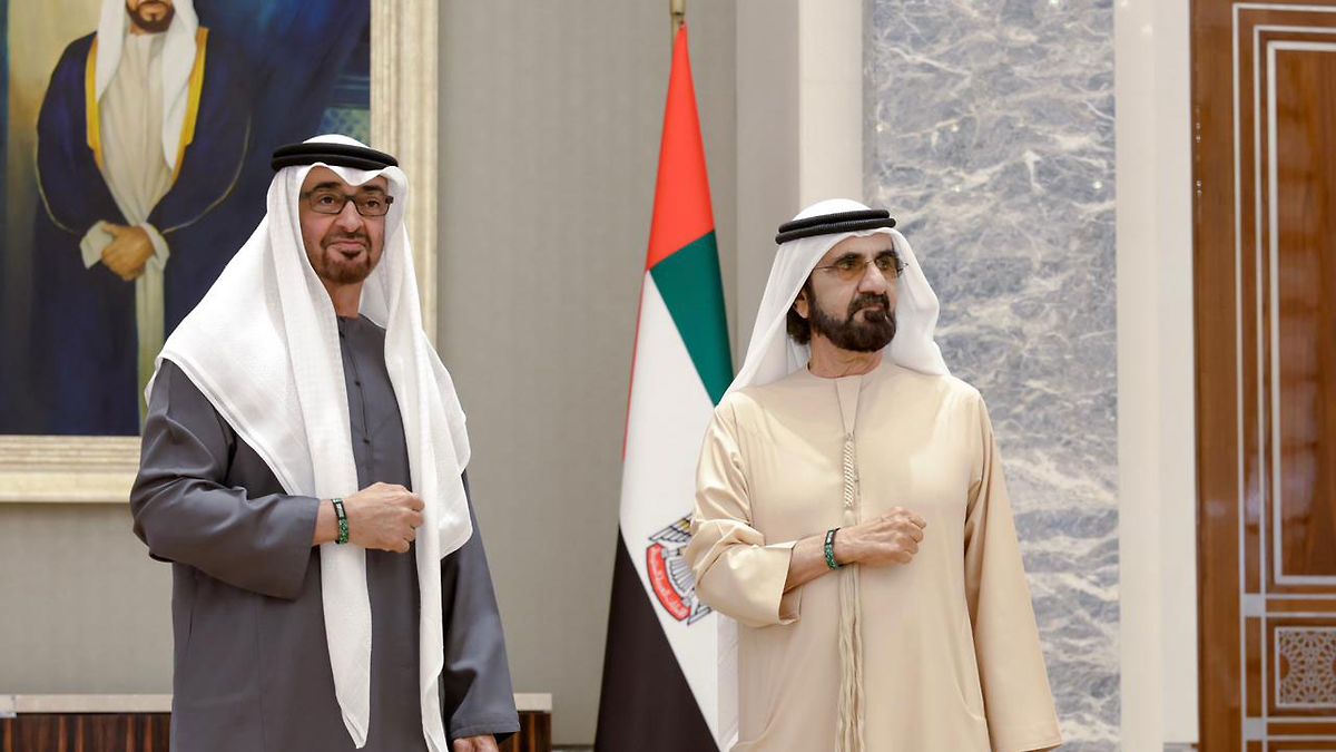 Mohammed bin Rashid and Mohamed bin Zayed launch UAE Rail Program