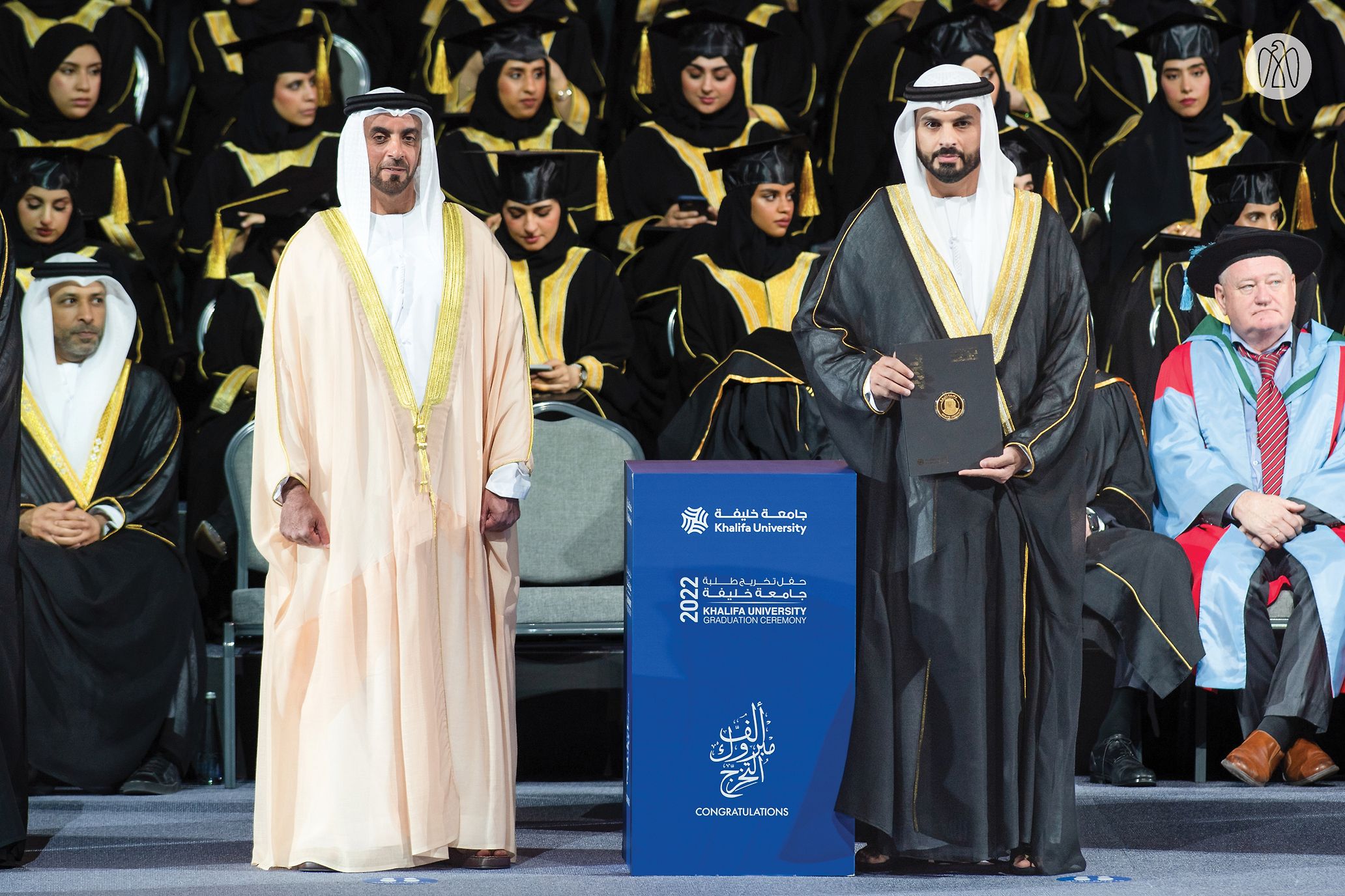 Under the patronage of Mohamed bin Zayed and in the presence of Saif ...