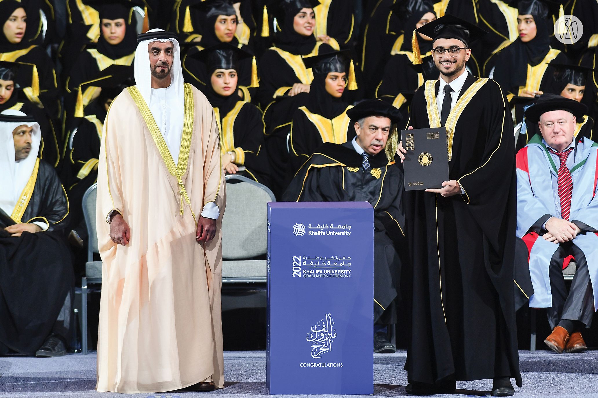 Under the patronage of Mohamed bin Zayed and in the presence of Saif ...