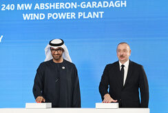 Masdar and SOCAR have broken ground on three major solar and wind power projects in Azerbaijan ...