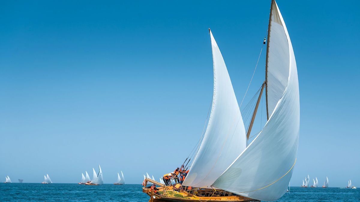 Sheikh Zayed Festival 60ft Dhow Sailing Race