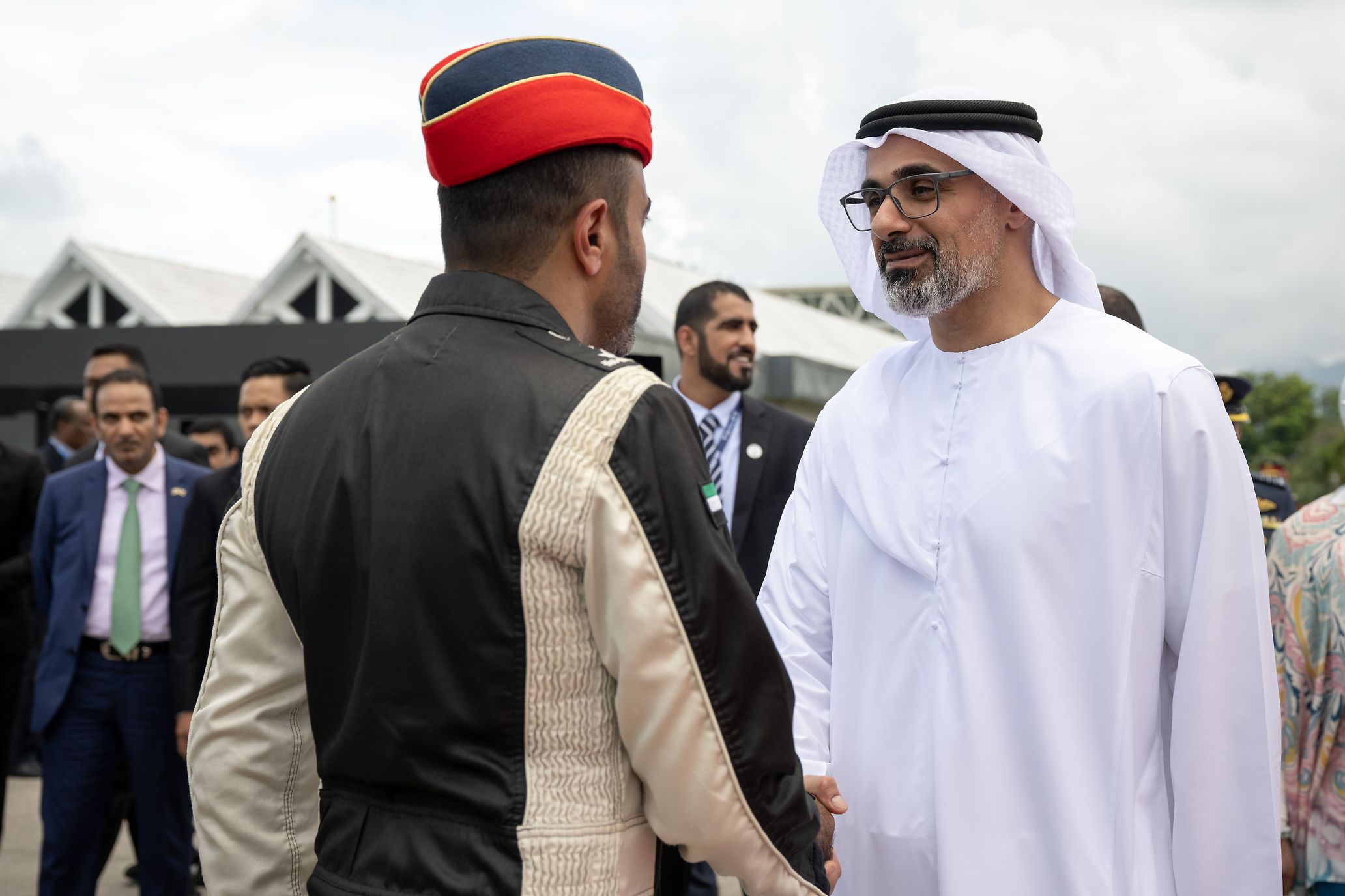 Alongside King Al-Sultan Abdullah of Malaysia Khaled bin Mohamed bin ...
