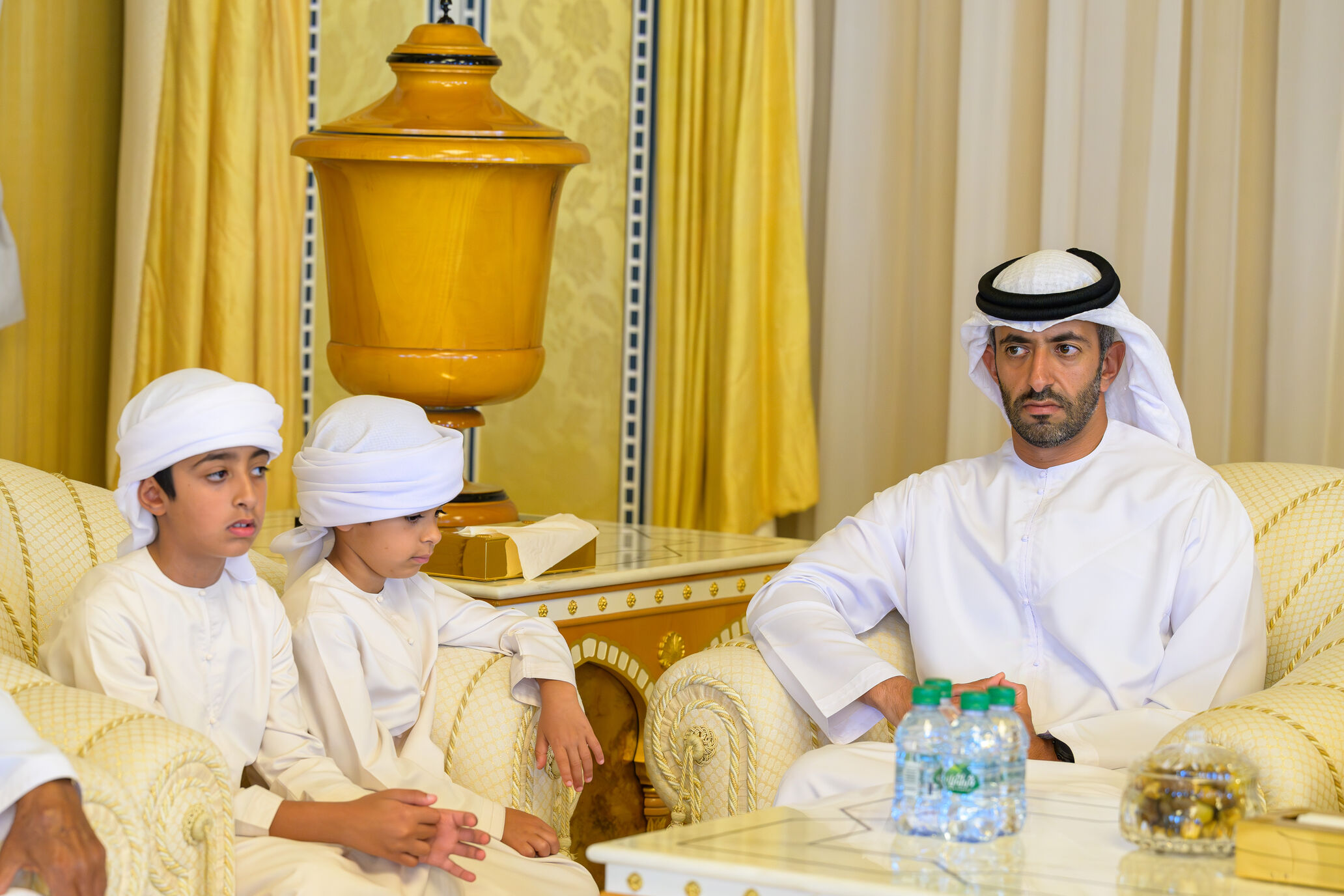 Khaled Bin Mohamed Bin Zayed Offers Condolences On Passing Of Saeed Bin