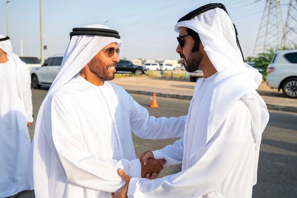 Khalifa bin Tahnoon bin Mohammed offers condolences to Khalifa Hareb ...