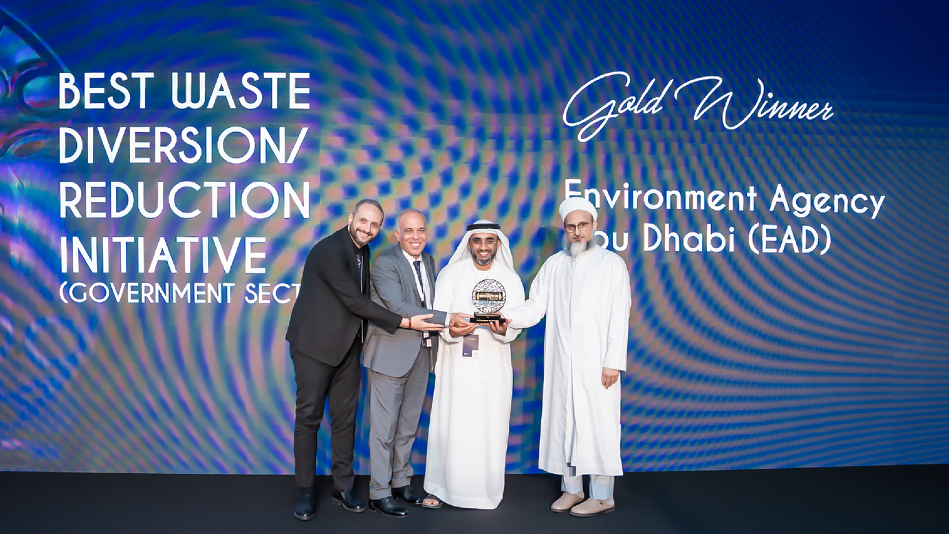EAD wins Gold Award at the Middle East Waste & Recycling (MEWAR) Awards ...