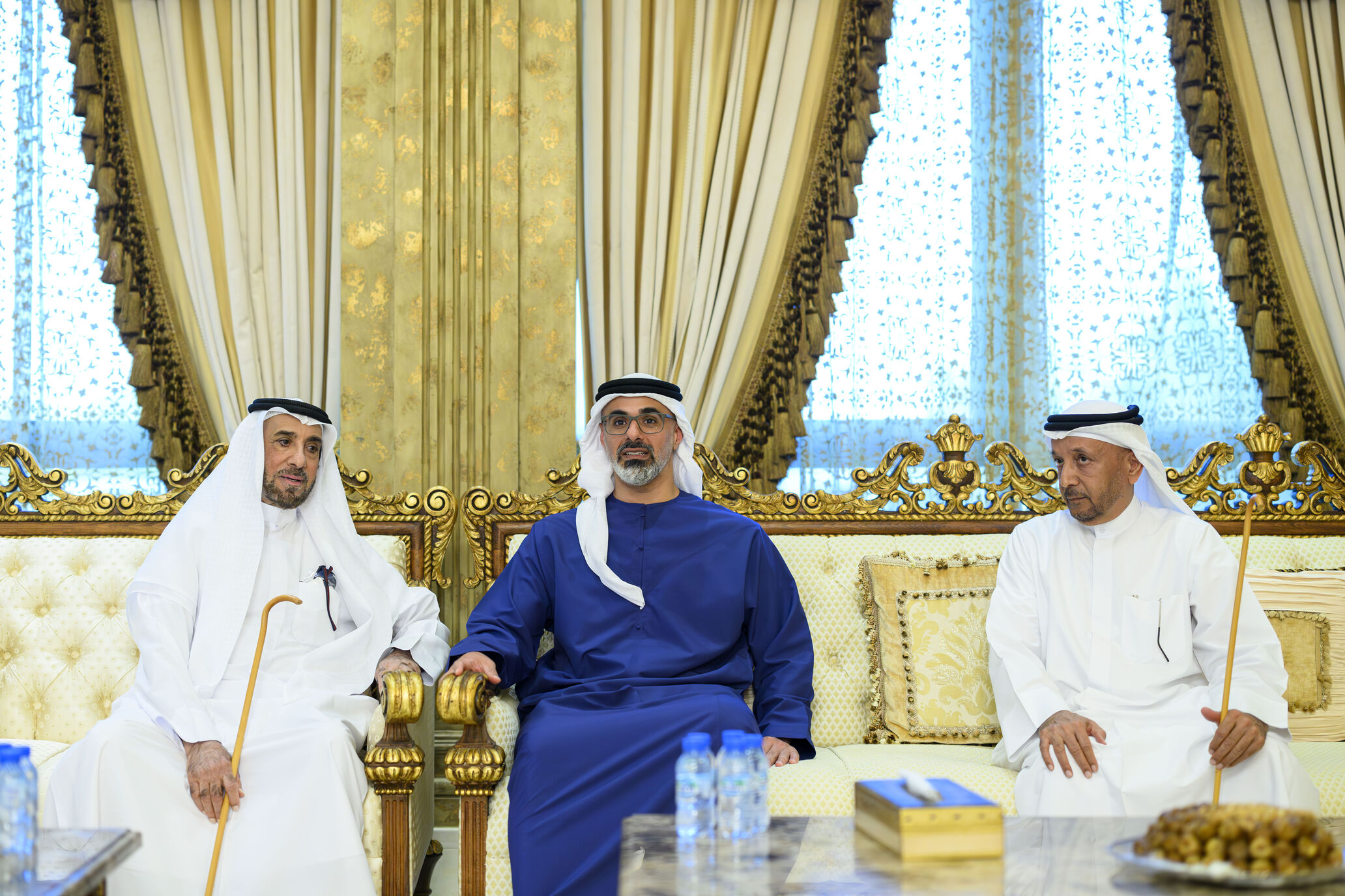 Khaled bin Mohamed bin Zayed offers condolences to Dr. Mohamed Al Badi ...