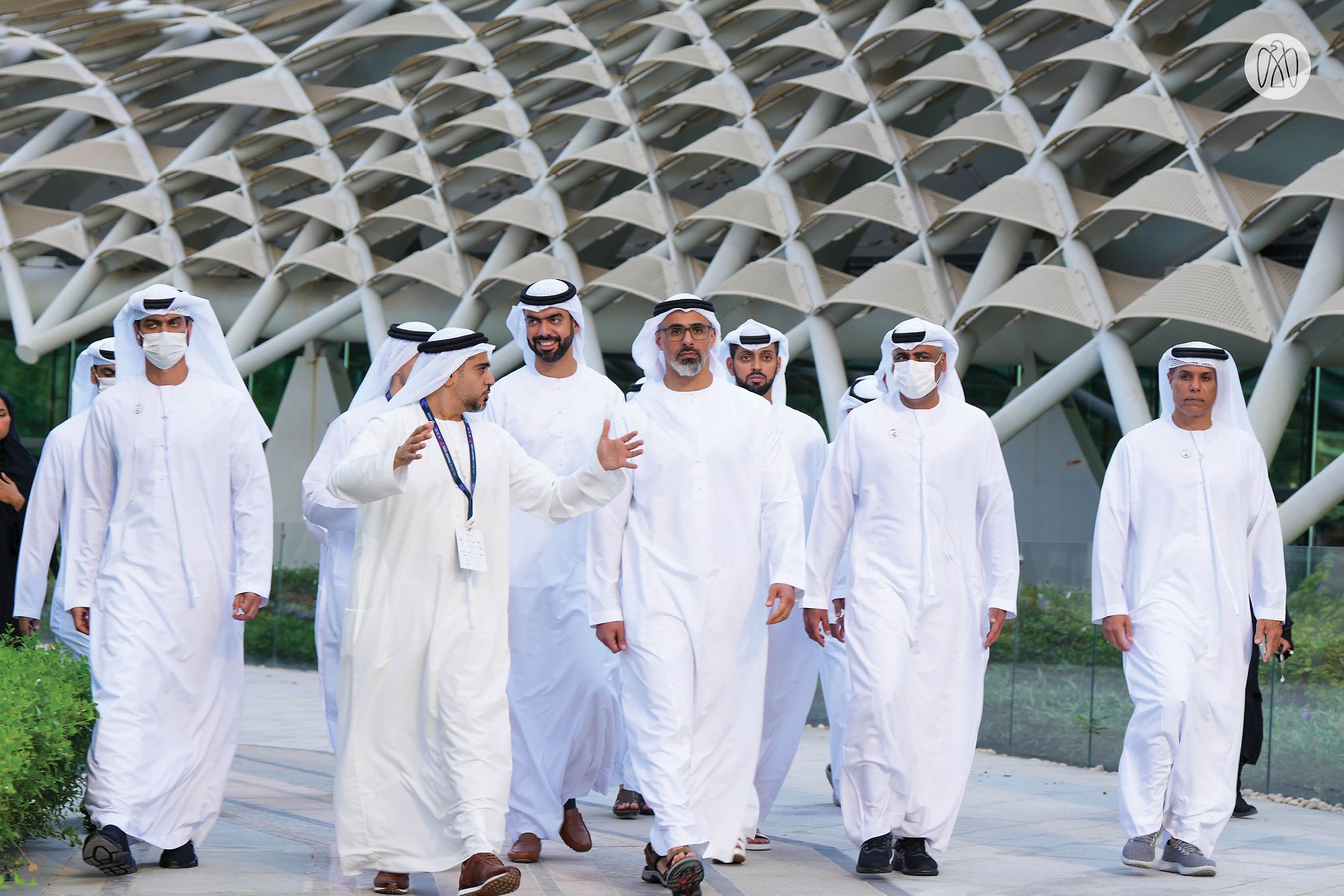 Khaled bin Mohamed bin Zayed tours Abu Dhabi Finance Week activities ...