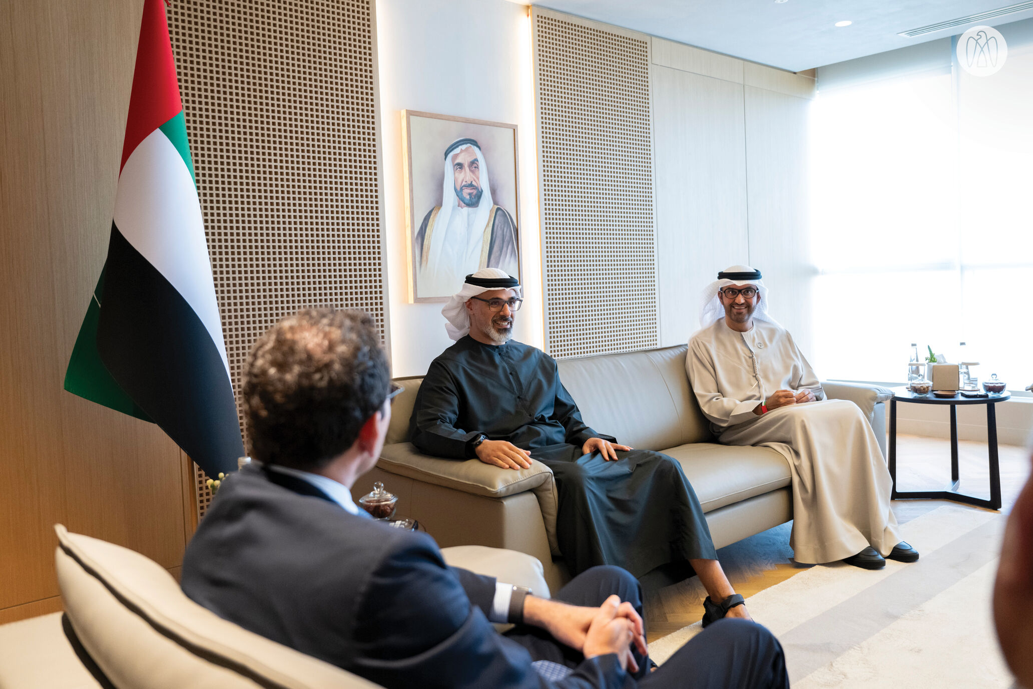 Khaled bin Mohamed bin Zayed meets board members of XRG