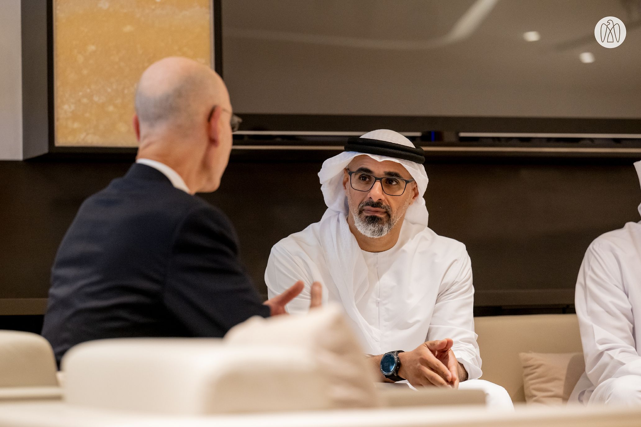 Khaled bin Mohamed bin Zayed meets with National Basketball Association ...