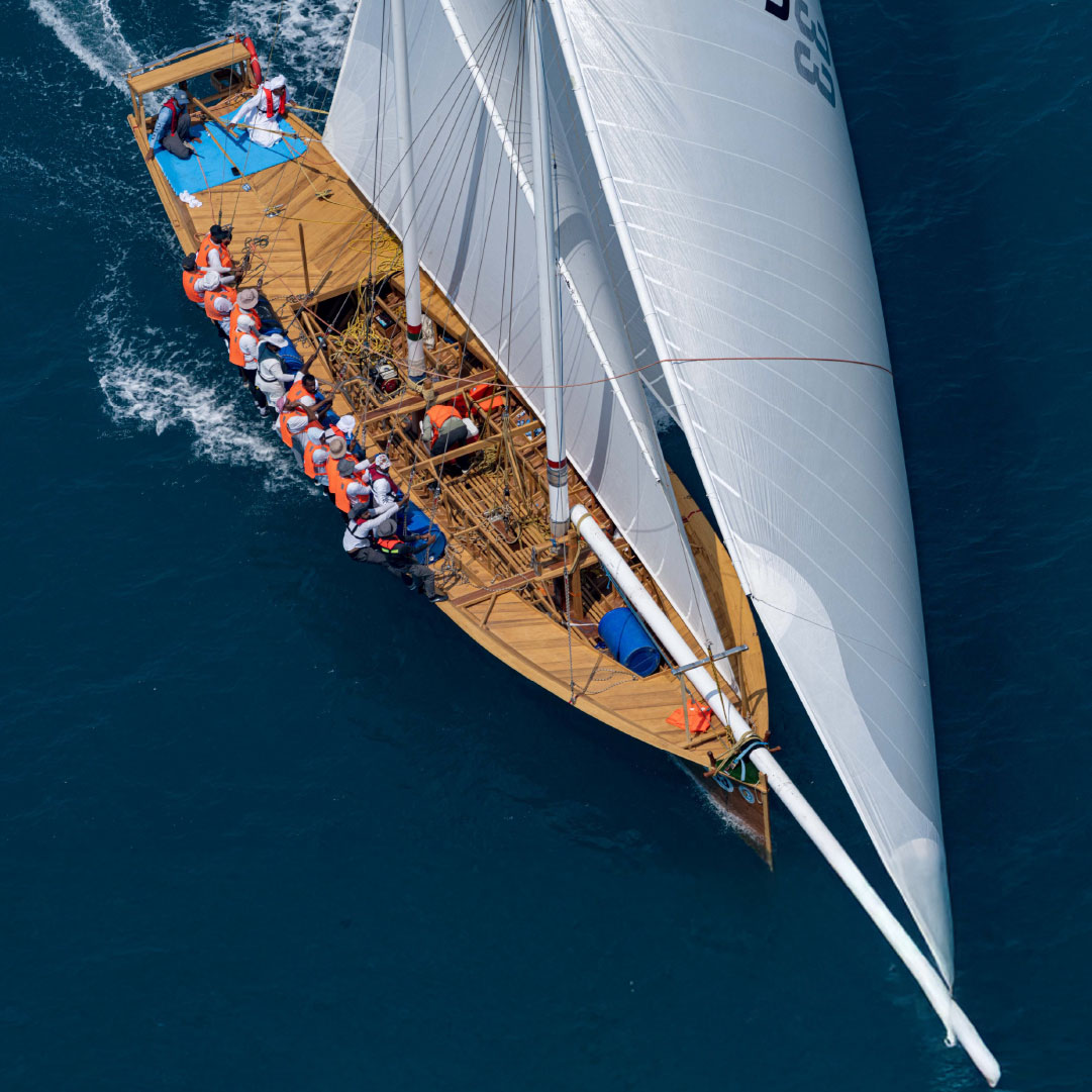 Under the patronage of Hamdan bin Zayed, Arilah 60ft dhow sailing race ...