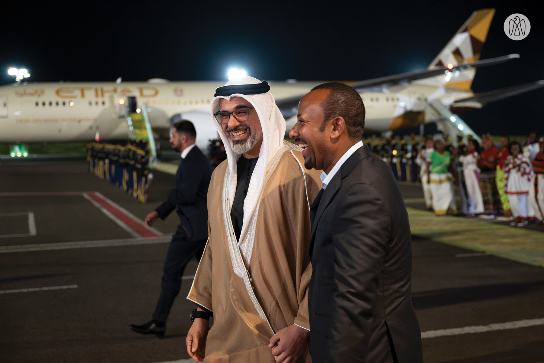 On behalf of UAE President, Crown Prince of Abu Dhabi arrives in Addis ...